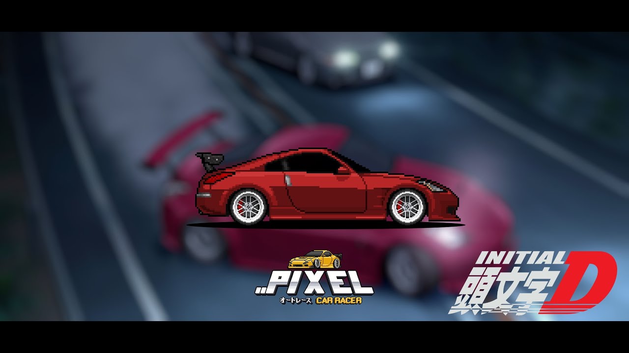 Ryuji Ikeda's Nissan 350Z Build From Initial D | PIxel Car Racer - YouTube