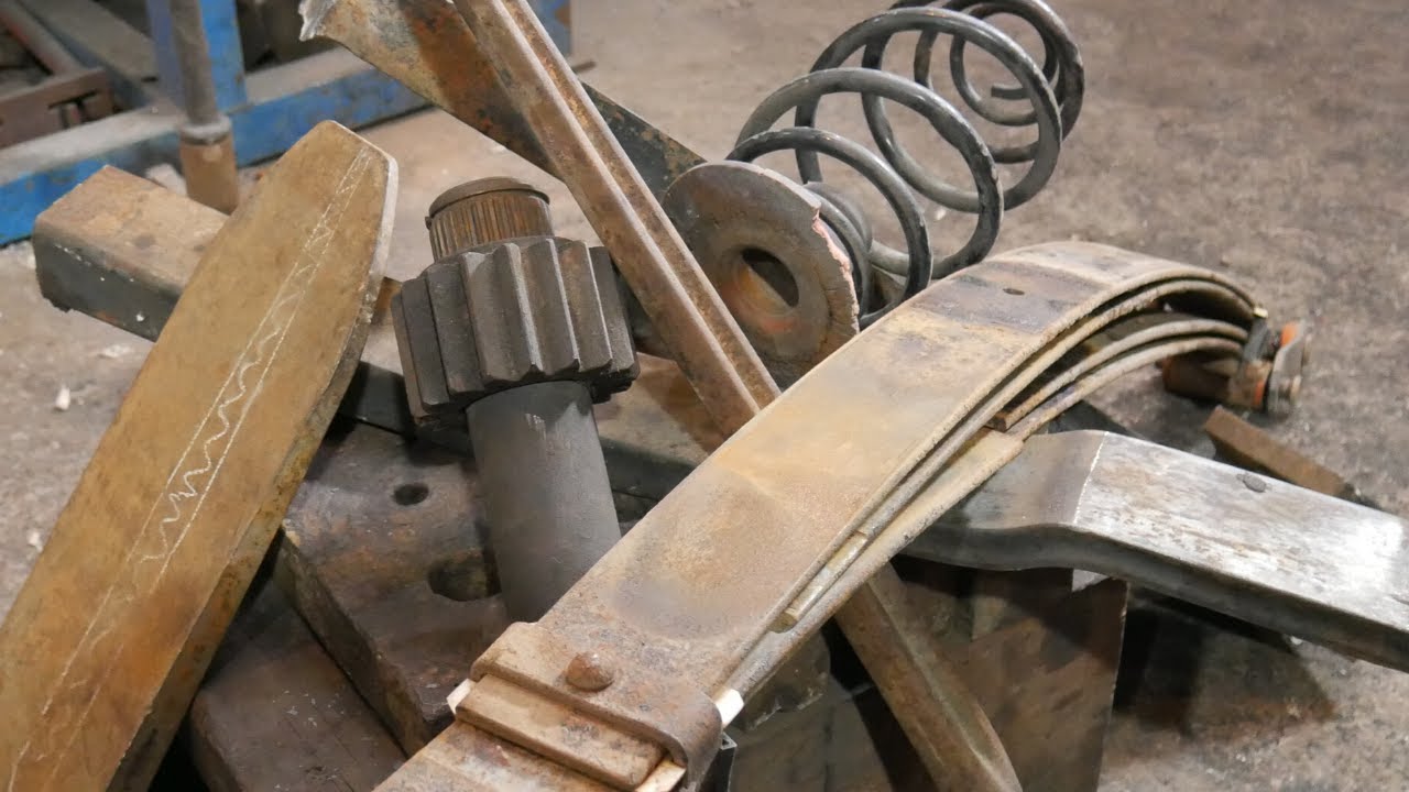 Get More Out of Recycled Steels In The Forge. How to process forklift ...