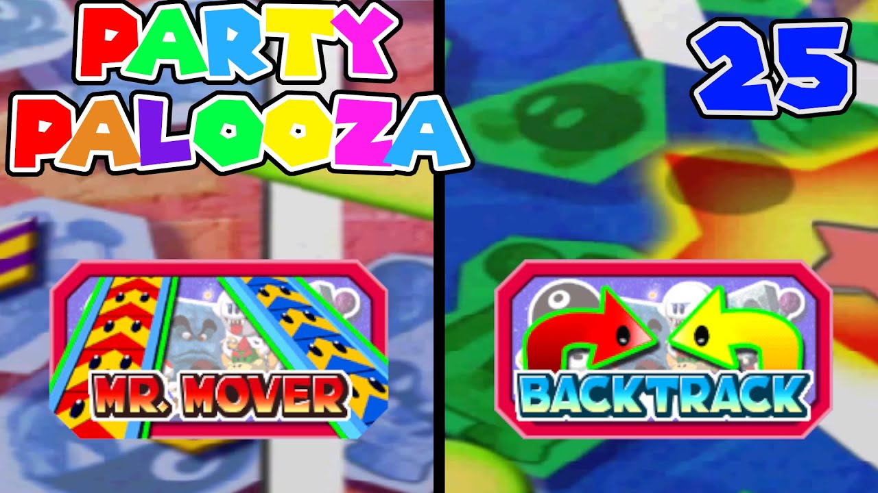 Party Palooza | Mario Party 3: Mr. Mover & Backtrack - YouTube