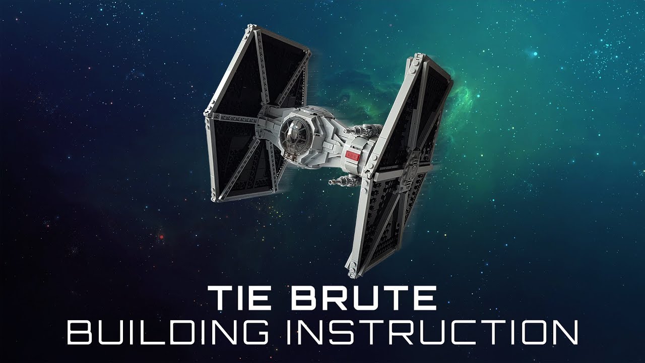 Lego Star Wars MOC - TIE Brute [Instructions] - YouTube