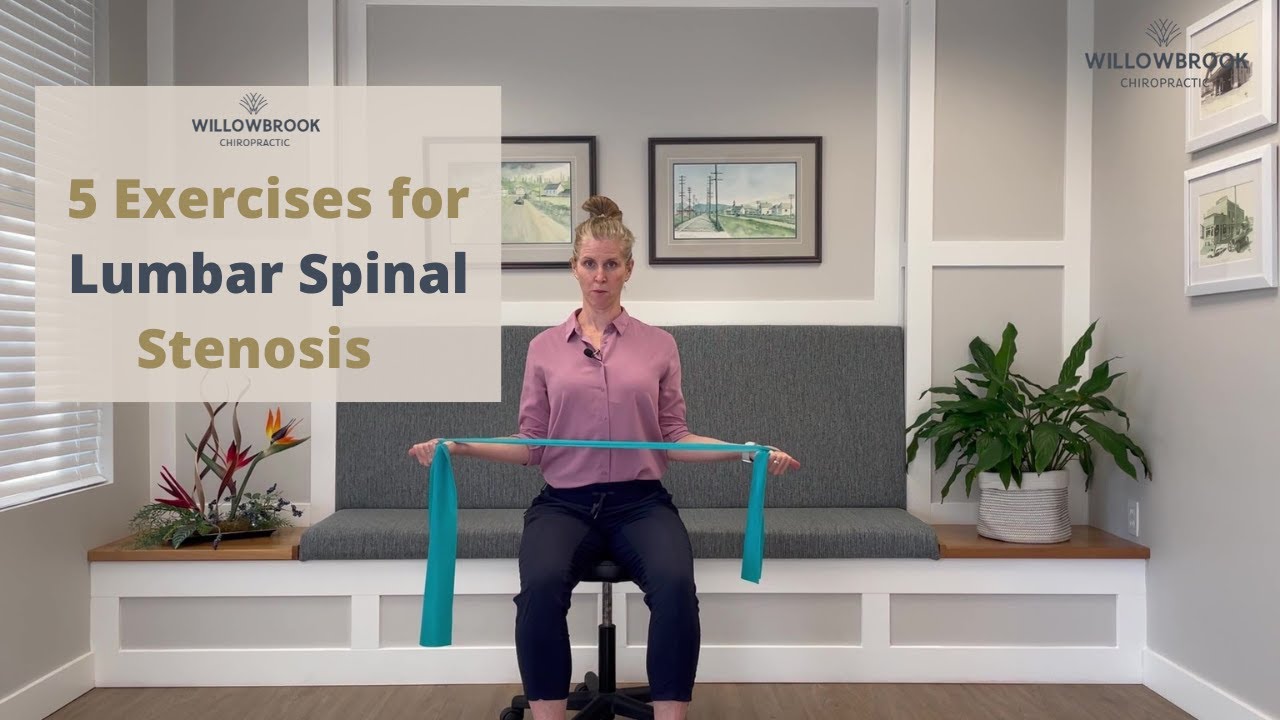 5 Exercises for Lumbar Spinal Stenosis // Langley BC Chiropractor - YouTube