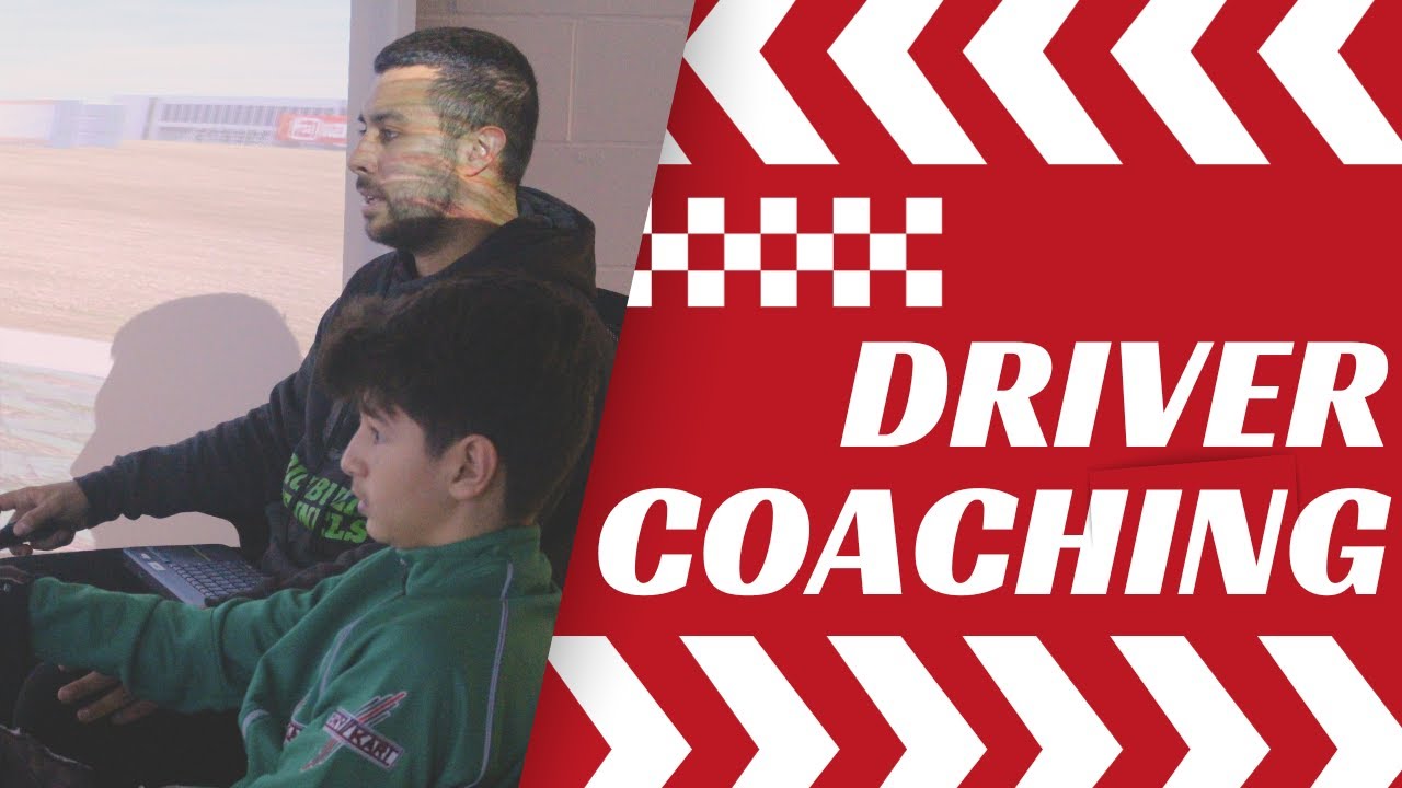 Driver Coaching at KartSim - YouTube