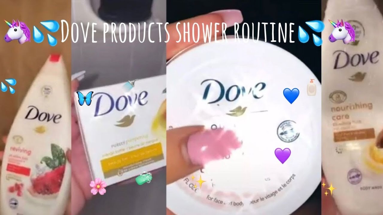 Dove Products Shower Routines🚿💦 |Part 2|🚿💕 - YouTube