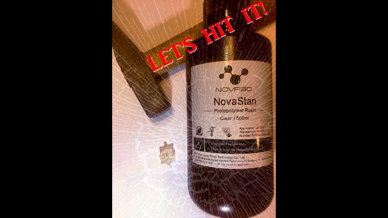 NovaStan Clear resin impact test. Not bad comparatively, hah! Exceeded ...