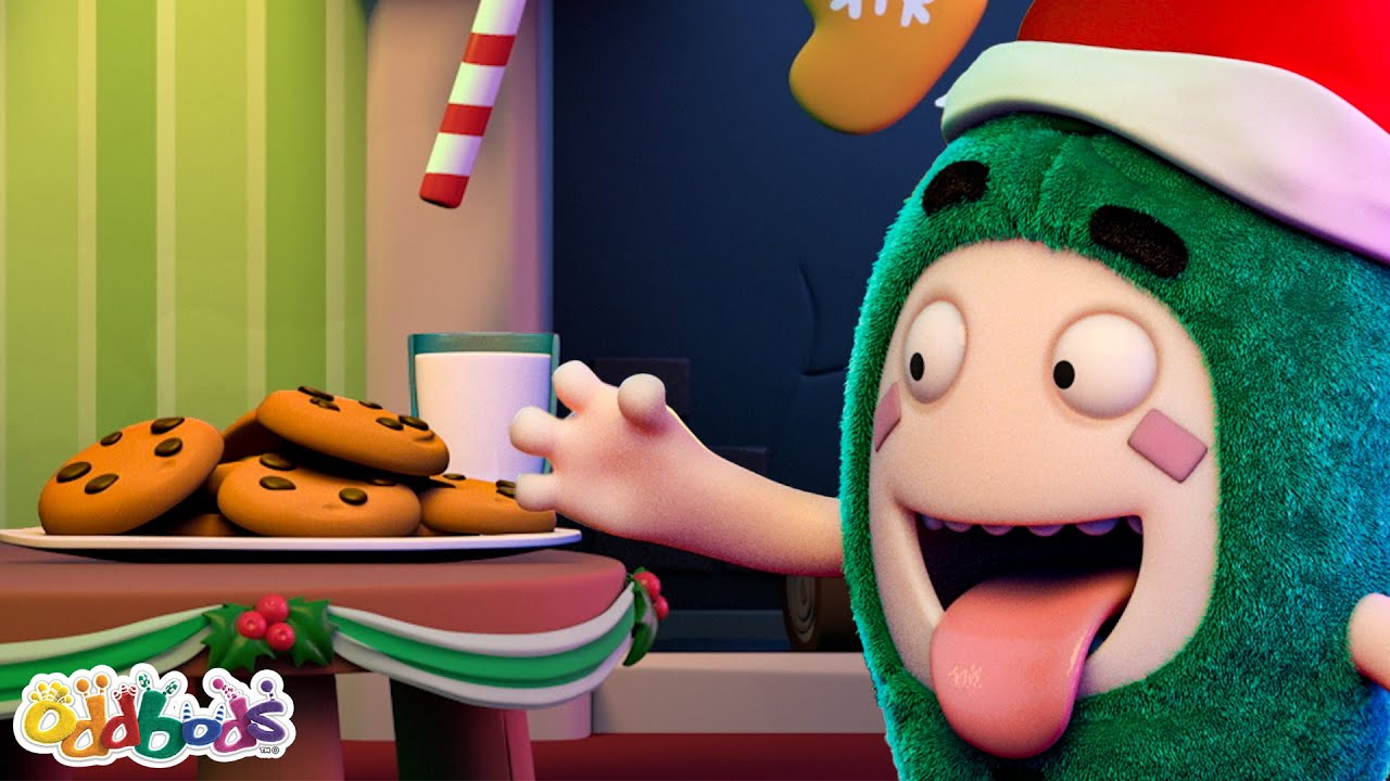 Don't Steal Santa's Cookies! | Oddbods - Sports & Games Cartoons for ...