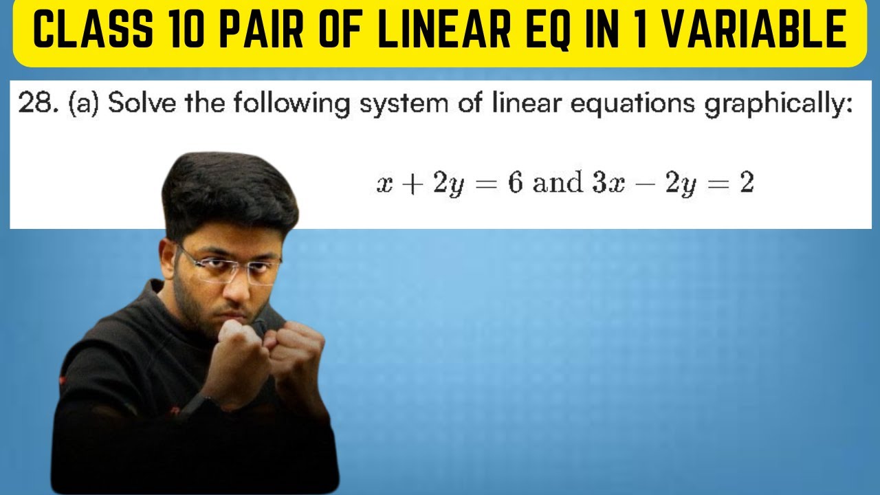 linear equations graphically : x+ 2y = 6 and 3x -2y =2 write the ...