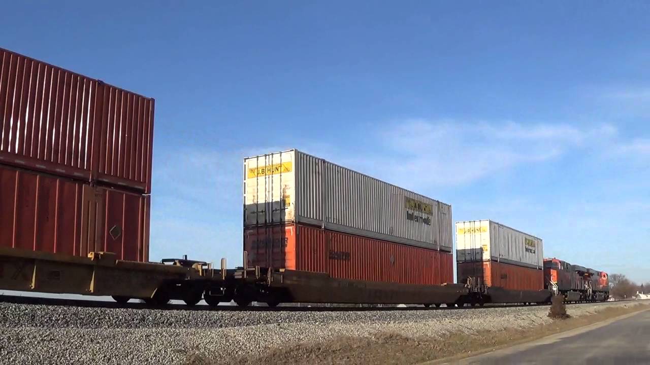 BNSF 8289 East Mazon, IL 2/27/16 - YouTube