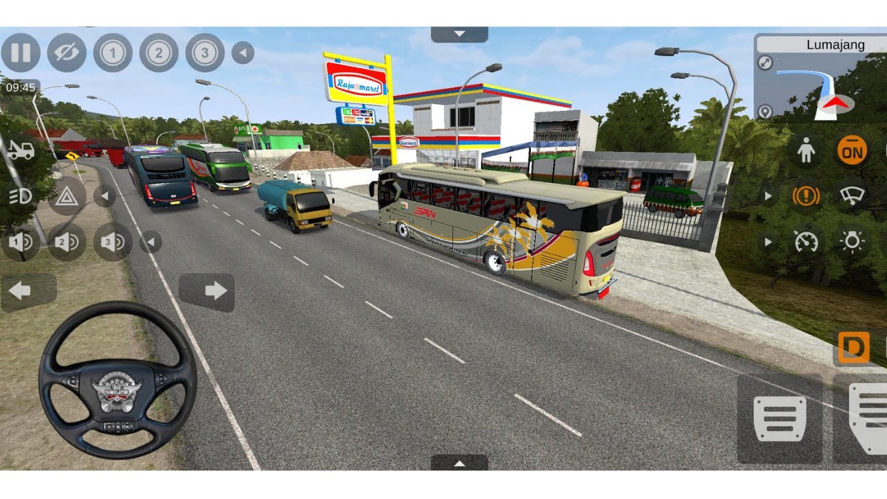 MOD BUSSID BUS SR2 Panorama | Bus Simulator Indonesia ~ maleo - YouTube