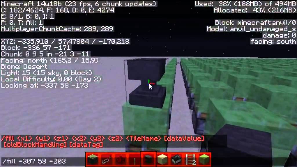 Minecraft Redstone Piston Slime Block Wave Thing - YouTube