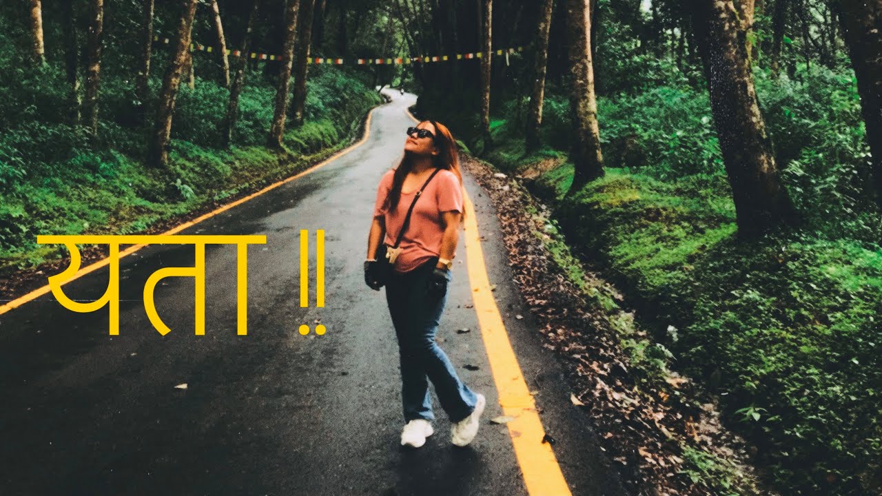 Phulchoki road ghodawori // Beautifully place @SaritaKhaling - YouTube