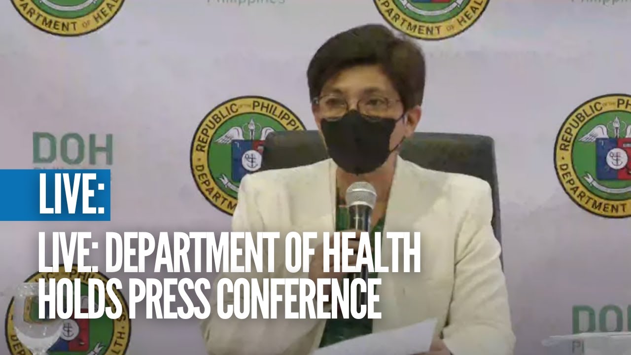 LIVE: Department of Health holds a press conference - YouTube