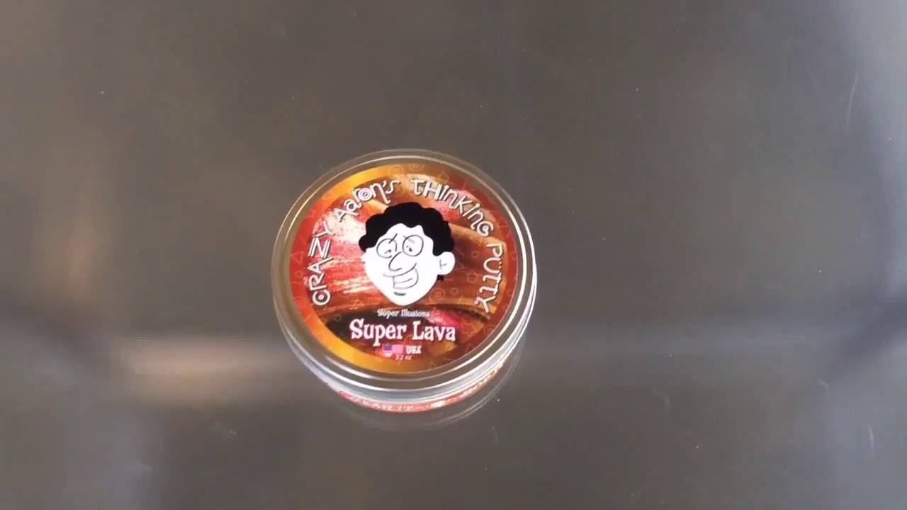 SUPER LAVA- Crazy Aaron's thinking putty - YouTube