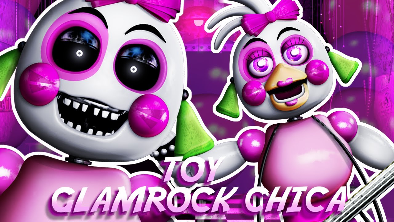 Glamrock Chica but In FNAF 2's Toy Style - Speed Edit - YouTube