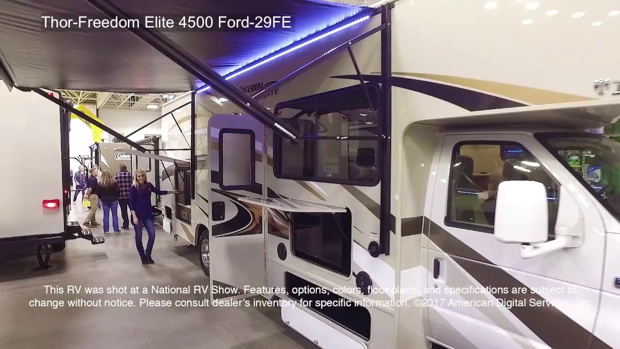 2017 Thor Motor Coach-Freedom Elite-29FE - YouTube