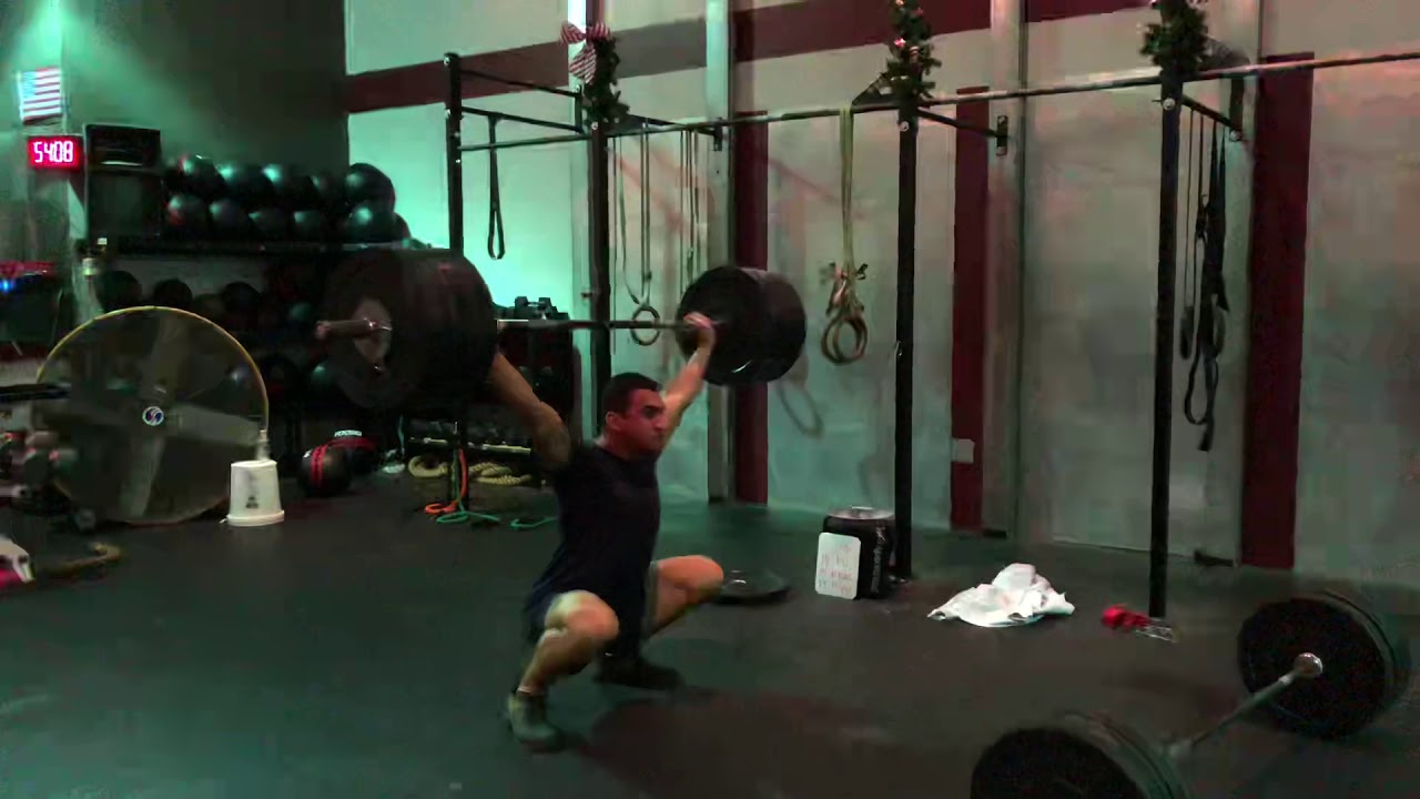 Snatch PR @270lbs - YouTube