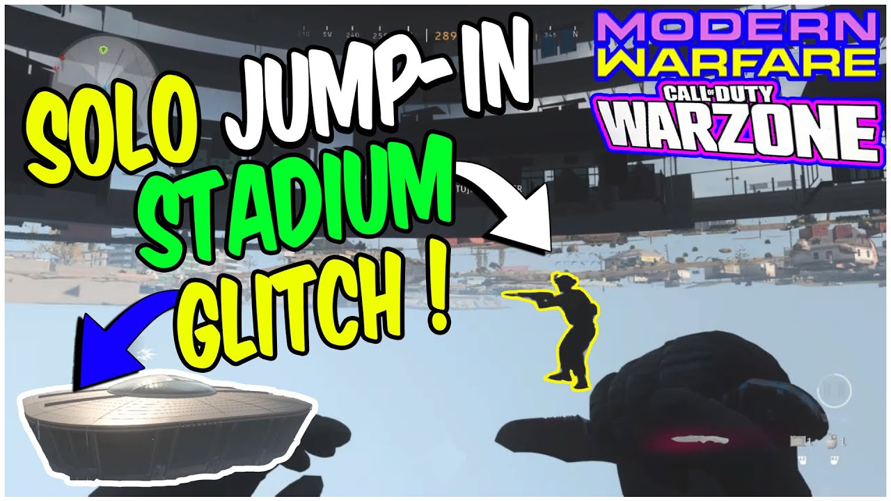 Modern Warfare *NEW* Warzone Glitch SOLO Jump-In STADIUM GLITCH GOD MODE/DUO Glitch PS4 XB1 PC 1 ...