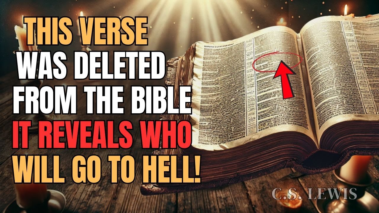 JESUS warned! This VERSE was DELETED because it EXPOSES who will BURN ...