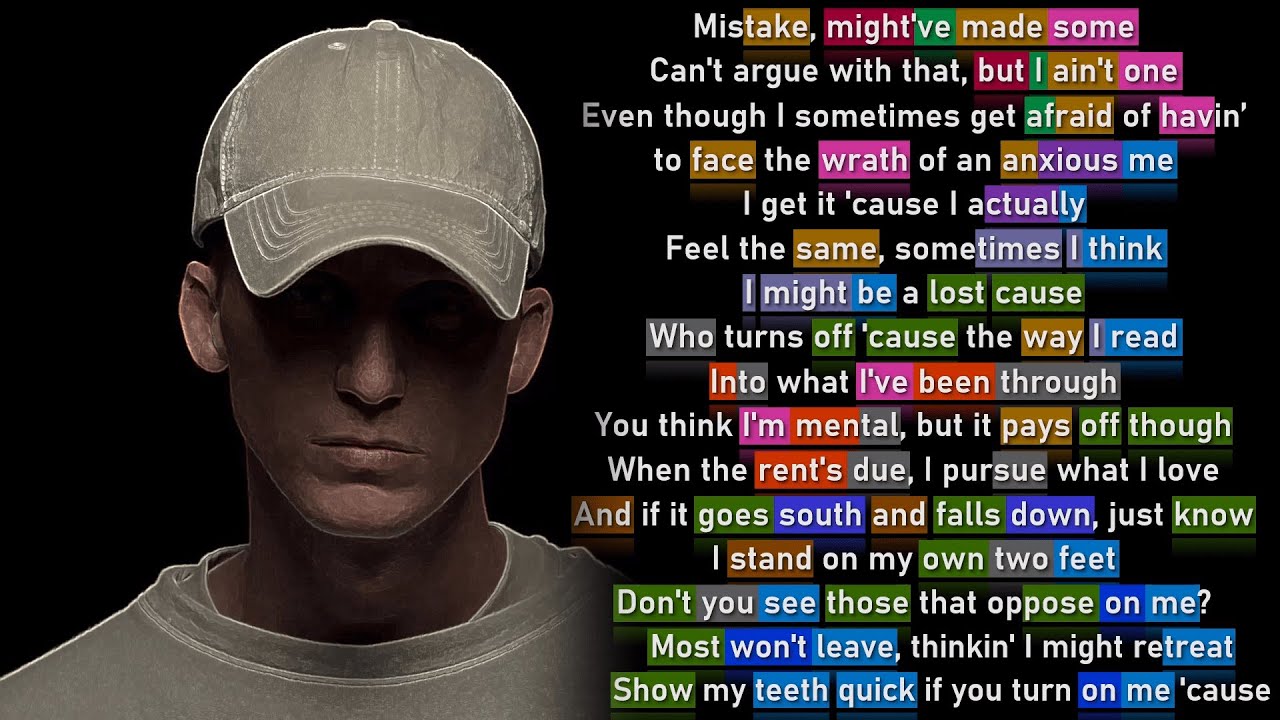 NF - MISTAKE (Rhyme Scheme) - YouTube