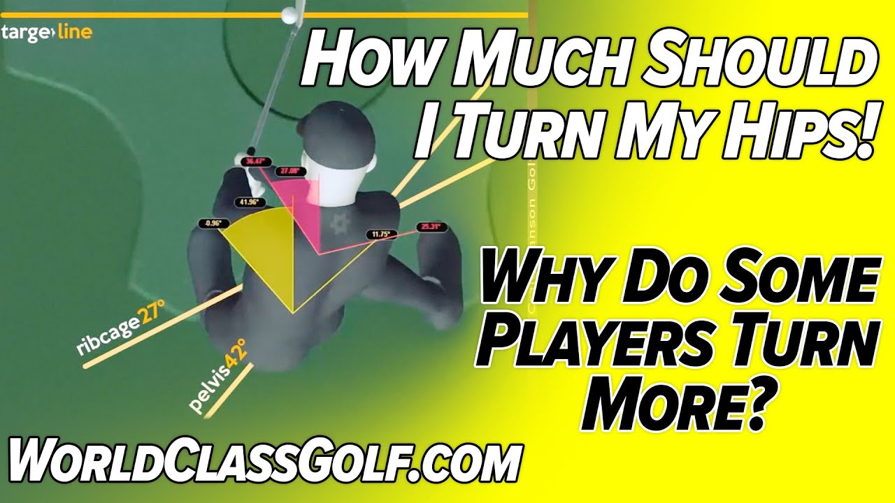 HIP TURN! - What’s The Right Amount For Your Golf Swing! - PGA Proven ...