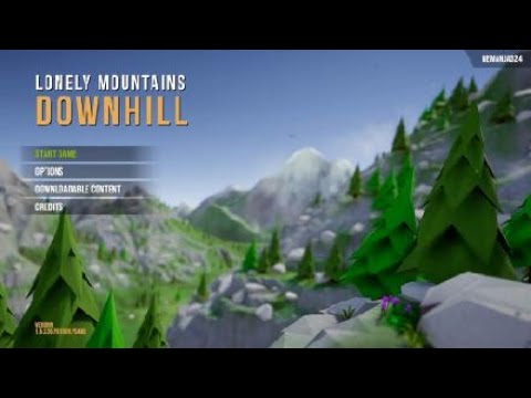 Lonely Mountains: Downhill -- Gameplay (PS4) - YouTube