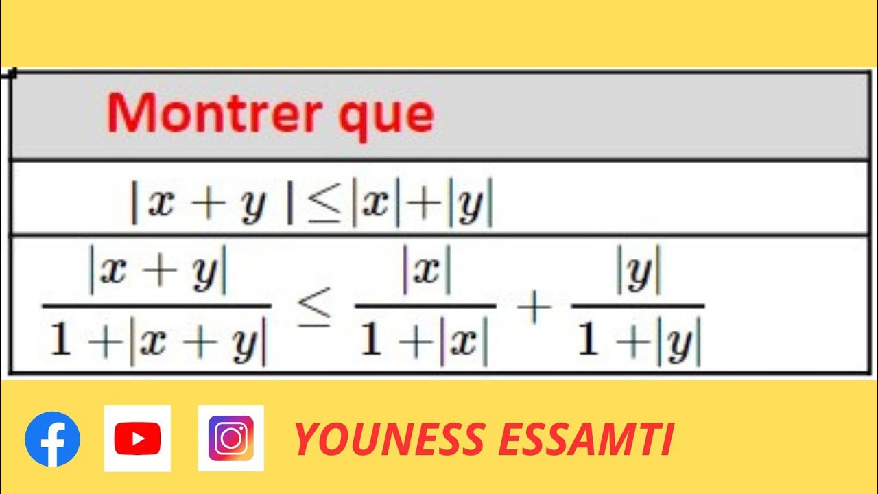 TD 1 exercice corrigé - les valeurs absolues - YouTube