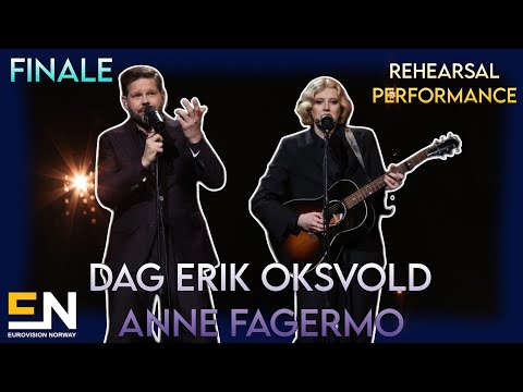 DAG ERIK OKSVOLD & ANNE FAGERMO - Judge Tenderly Of Me Dress Rehearsal Performance (MGP 2024 ...