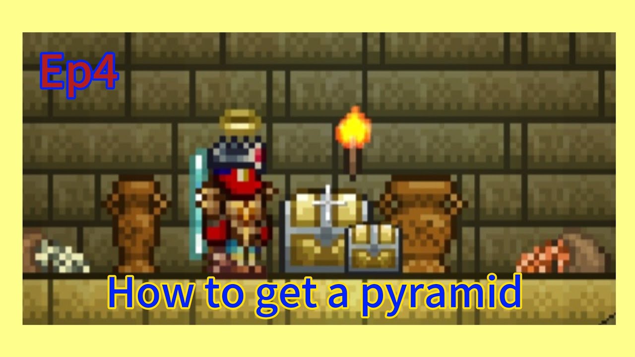 Terraria Mobile Tutorial series Ep4: How to get a pyramid - YouTube