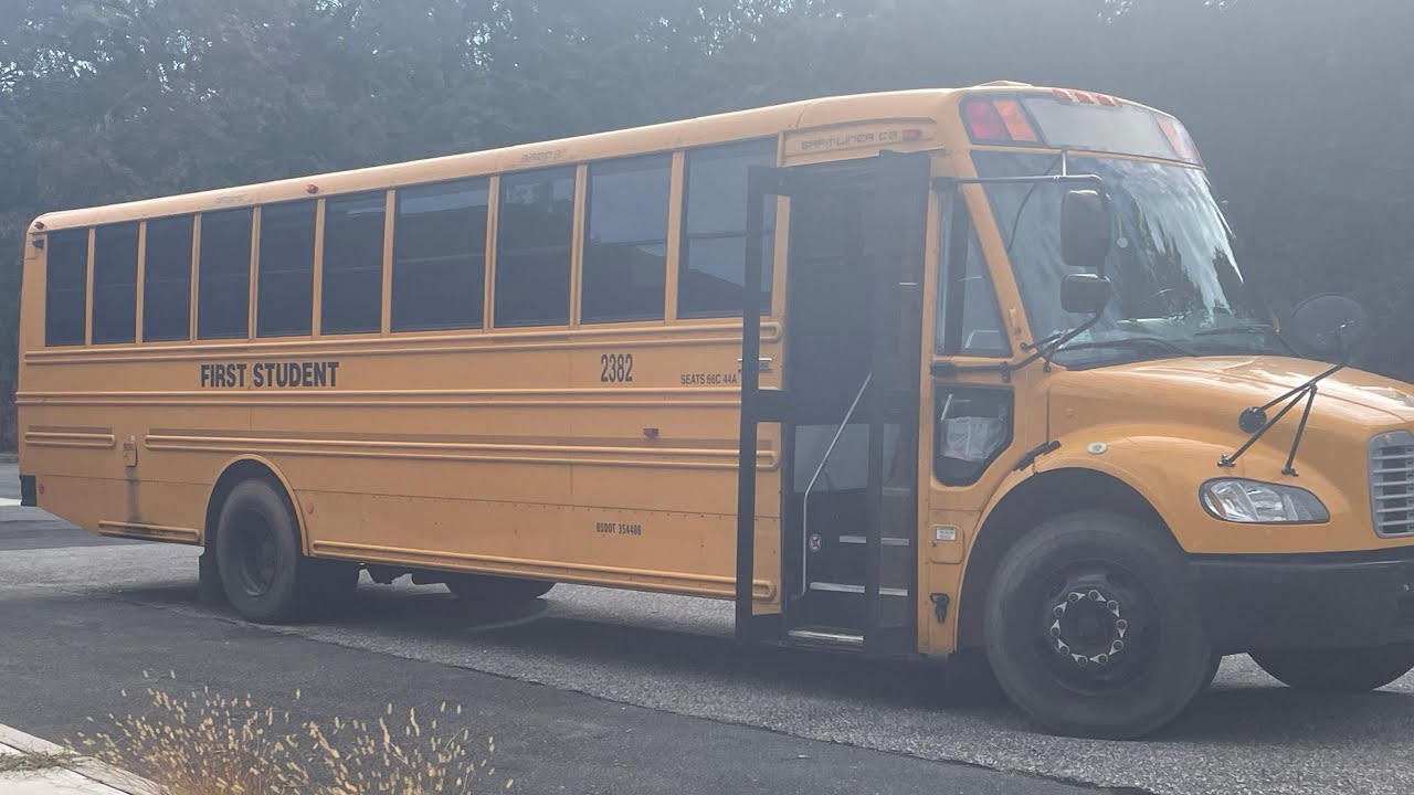 First Student School Bus 2382 - 2018 Thomas C2 (October 24, 2023) - YouTube
