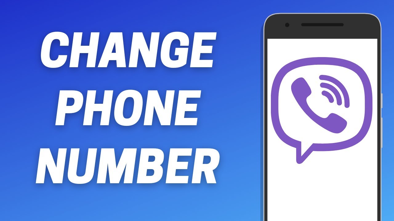 How to Change your Phone Number on Viber! - YouTube