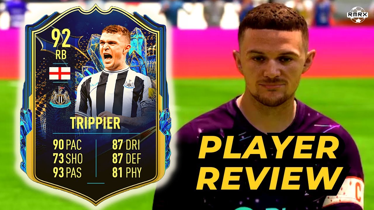 92 Tots Kieran Trippier Player Review Fifa 23 Ultimate Team Youtube