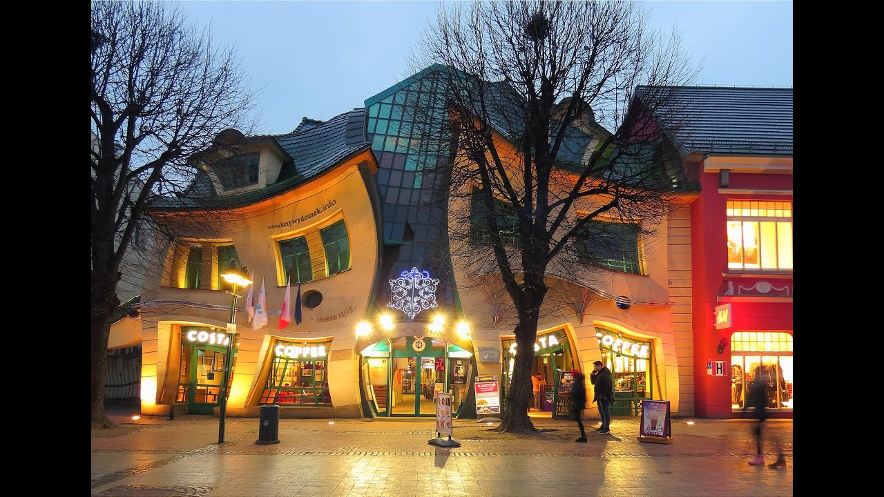 Inside Poland's Crooked House: Where Architecture Goes Wild! HD - YouTube