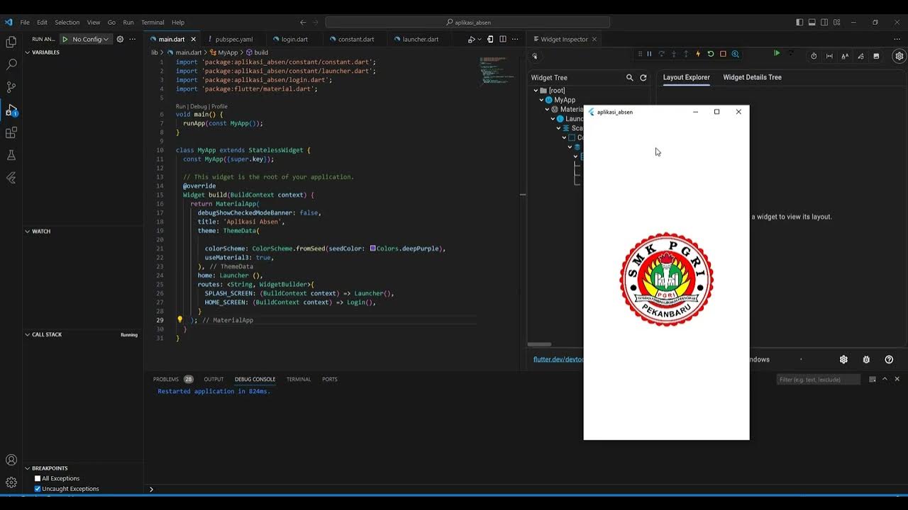 Flutter Tutorial - Membuat Splash Screen | Part 3 - YouTube
