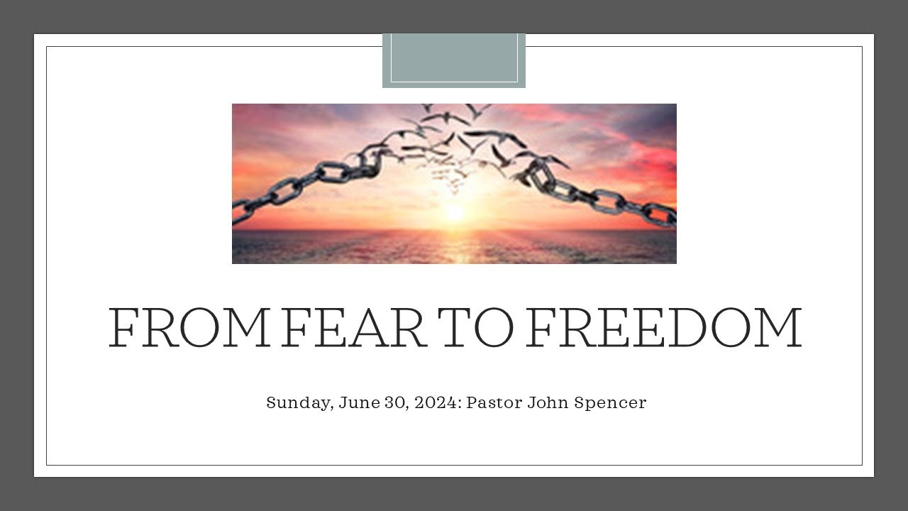 From Fear to Freedom - YouTube