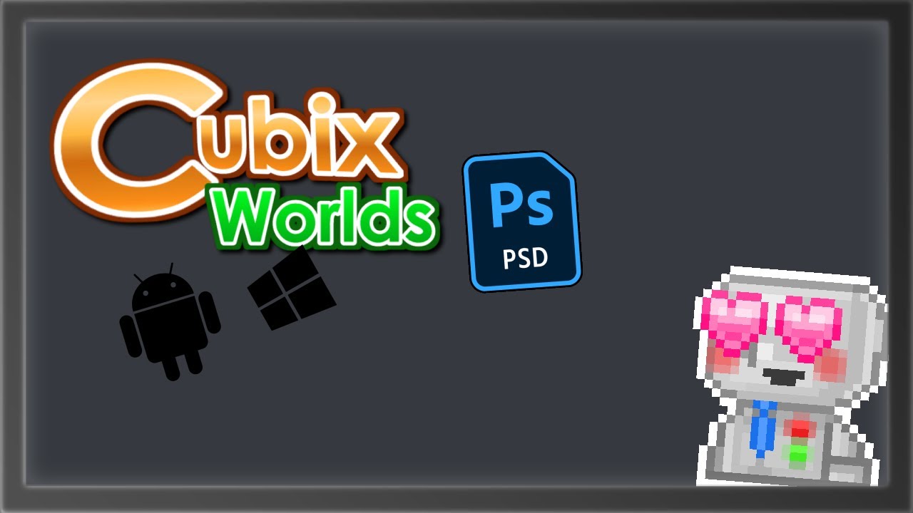 Cubix Worlds Photoshop Pack | V1.0 Free - YouTube