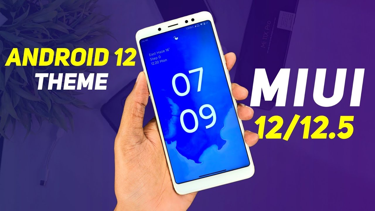 Android 12 Theme For Miui 12/12.5 | Android 12 Lock Screen On Xiaomi ...