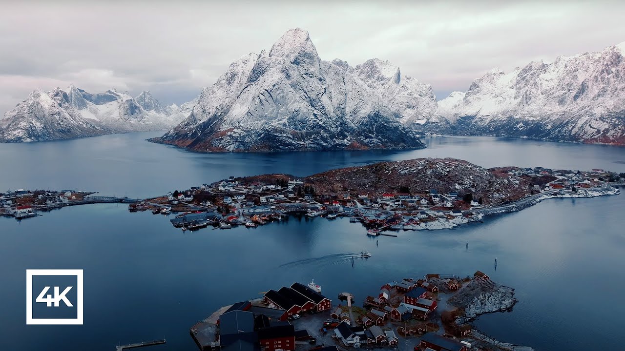 Reine - The Most beautiful Village in Norway 4K - YouTube