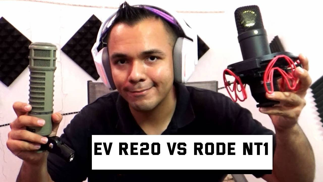 ELECTRONIC VOICE RE20 VS RODE NT1 | FERCONECTA | MUY BUENOS MICROFONOS ...