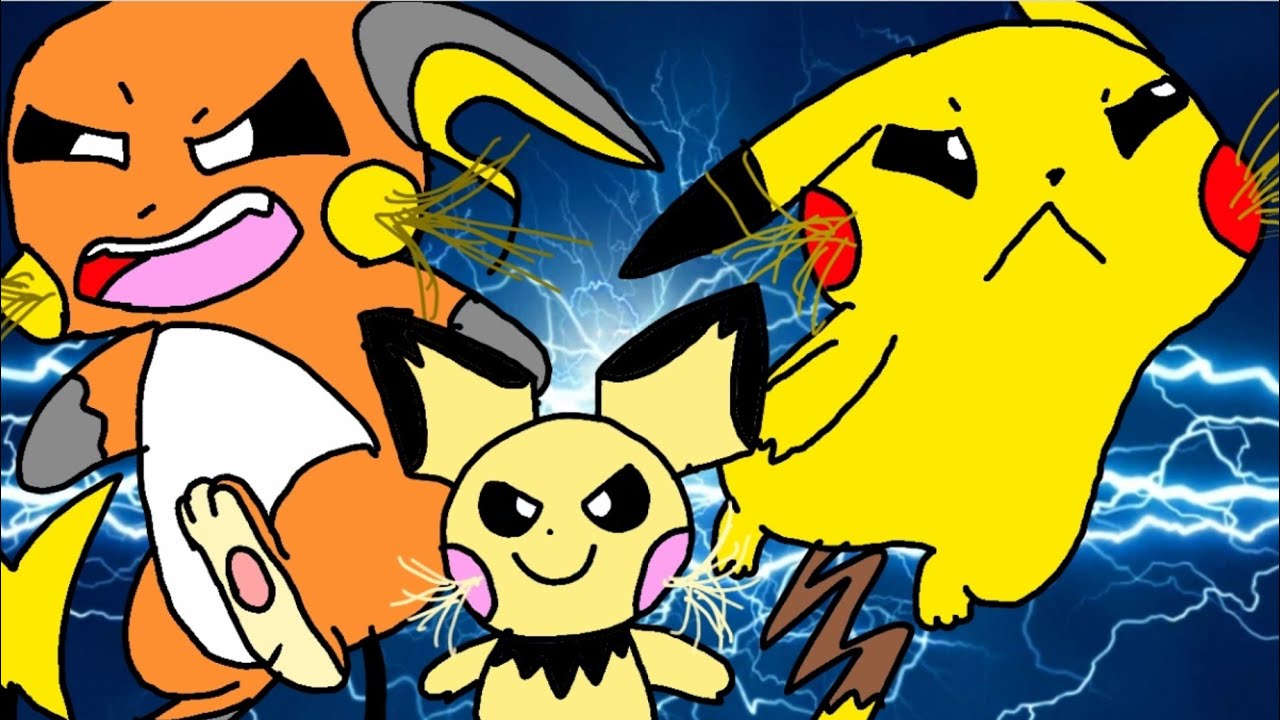 Pikachu evolution line - YouTube