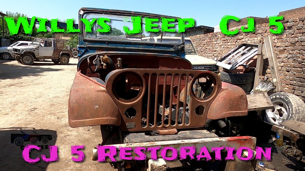 Cj 5 Jeep Restoration Project | 1974 Cj5 Jeep 4x4 - YouTube