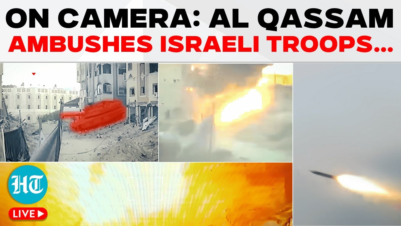 Hamas Bleeds Israeli Forces LIVE | Rajoum Missiles Hit IDF Site In ...