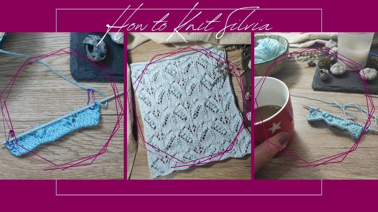 Silvia - How to knit one of the most beautiful estonian pattern (tips ...