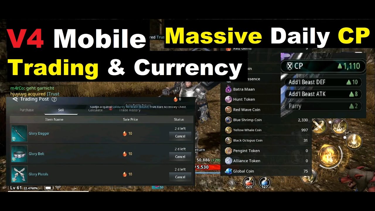 V4 Mobile Trading & Currencies Guide + How to Get Lots of Free CP Daily ...