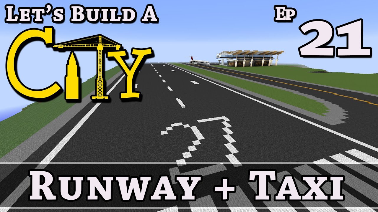 Minecraft Airport Runway