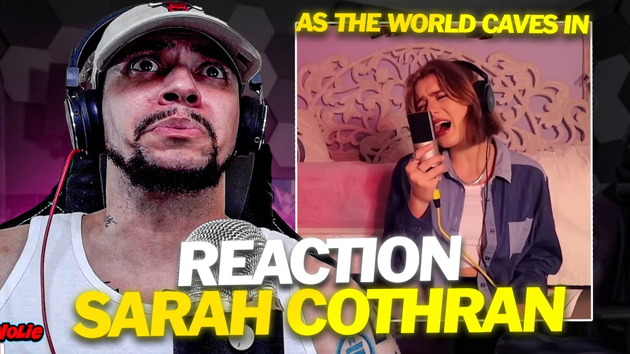 WHO IS THIS????!!!!??? Sarah Cothran - As The World Caves In (Cover ...