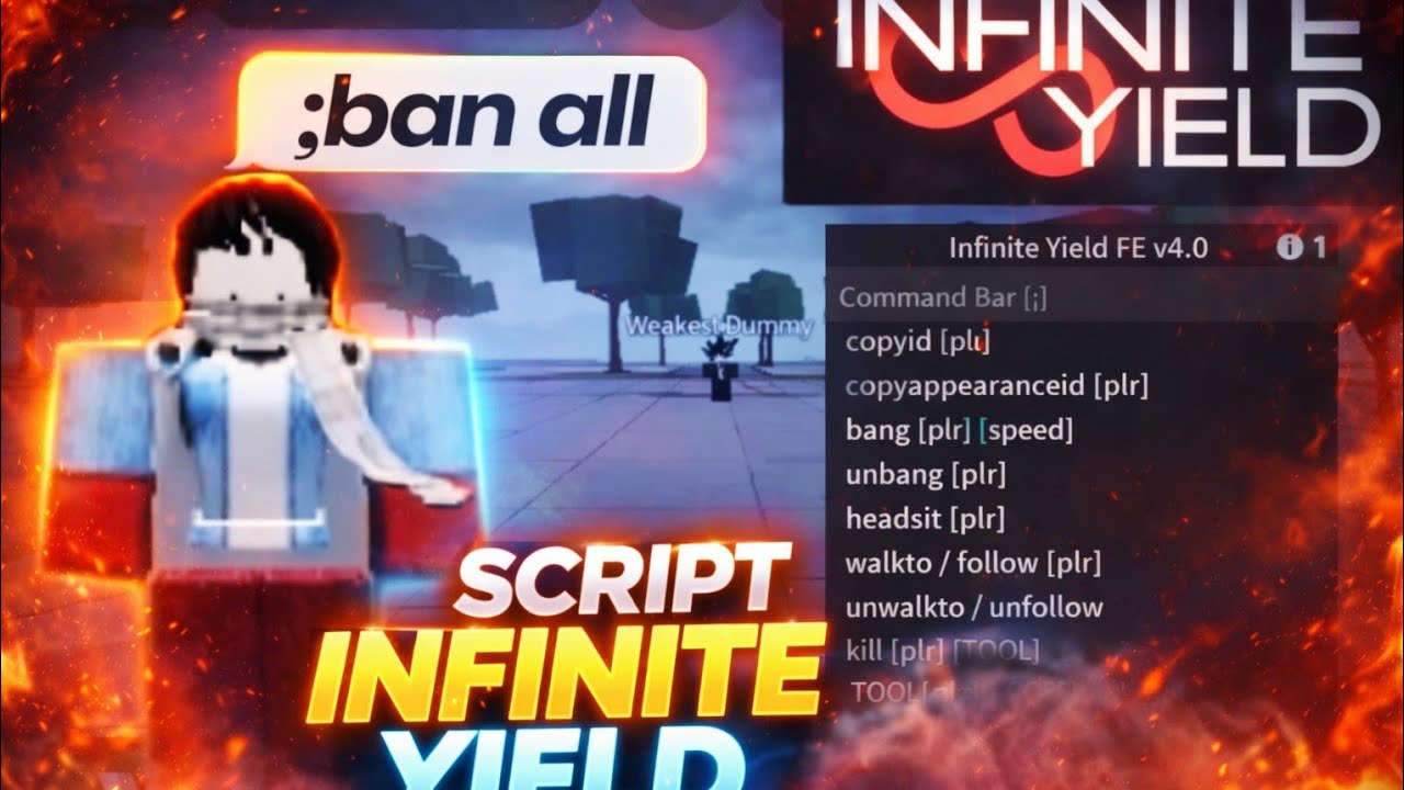 Infinite Yield Admin Commands Script - YouTube