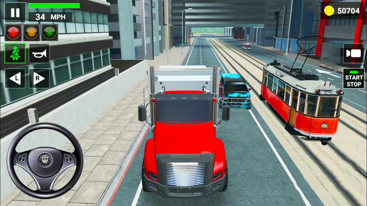 Driving On Highway School Simulator #15 - Emergency Cars - Android ...