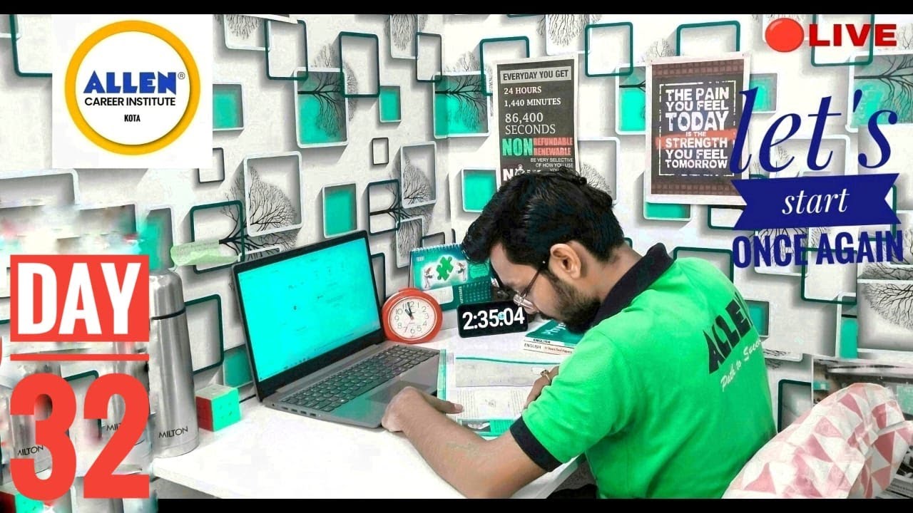 6-month study marathon | 12 hour night sessions with rain sounds ...