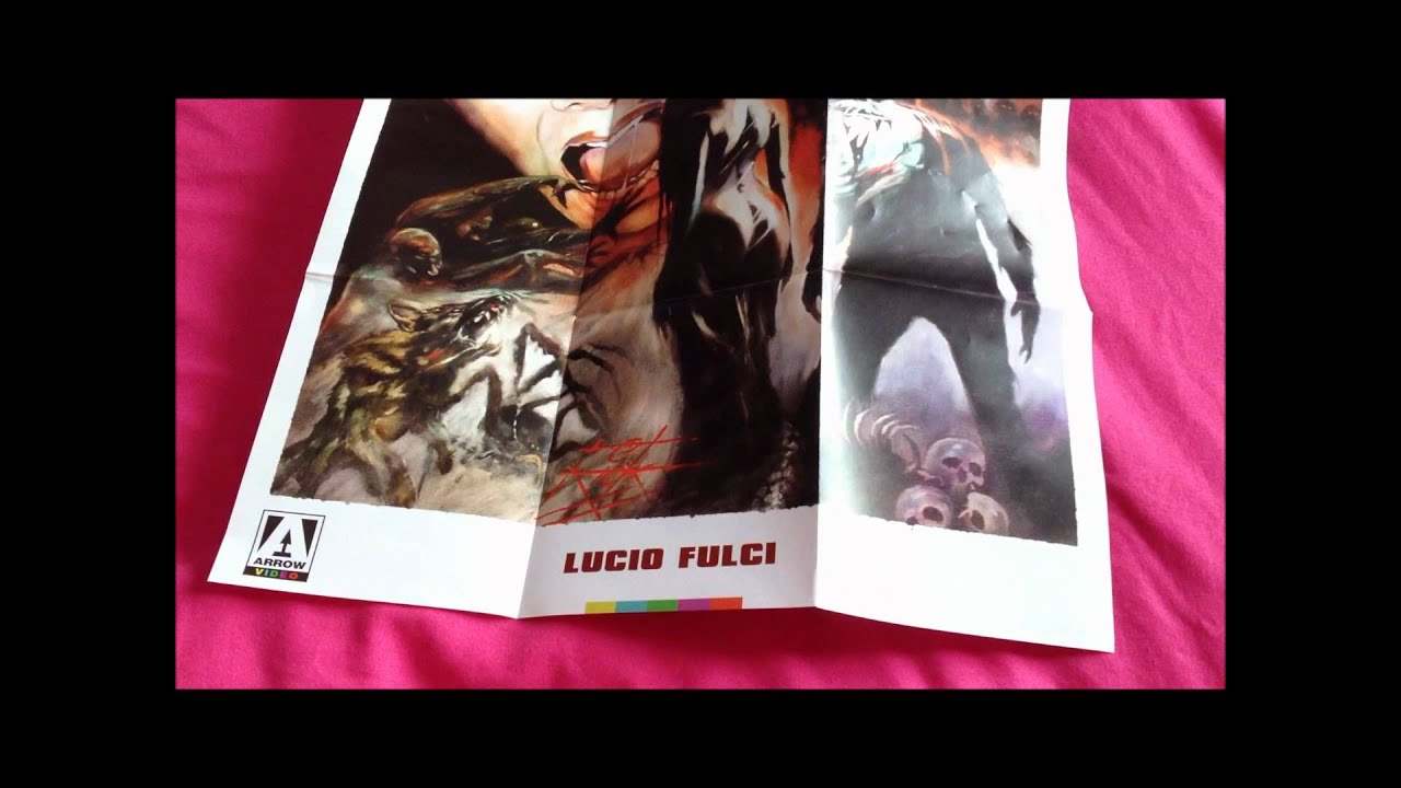 The beyond arrow video Blu-ray unboxing and lucio fulci autograph - YouTube