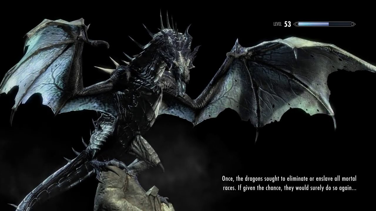 "The Rarest Dragon Killmove You Could Get In Skyrim!!!" - YouTube