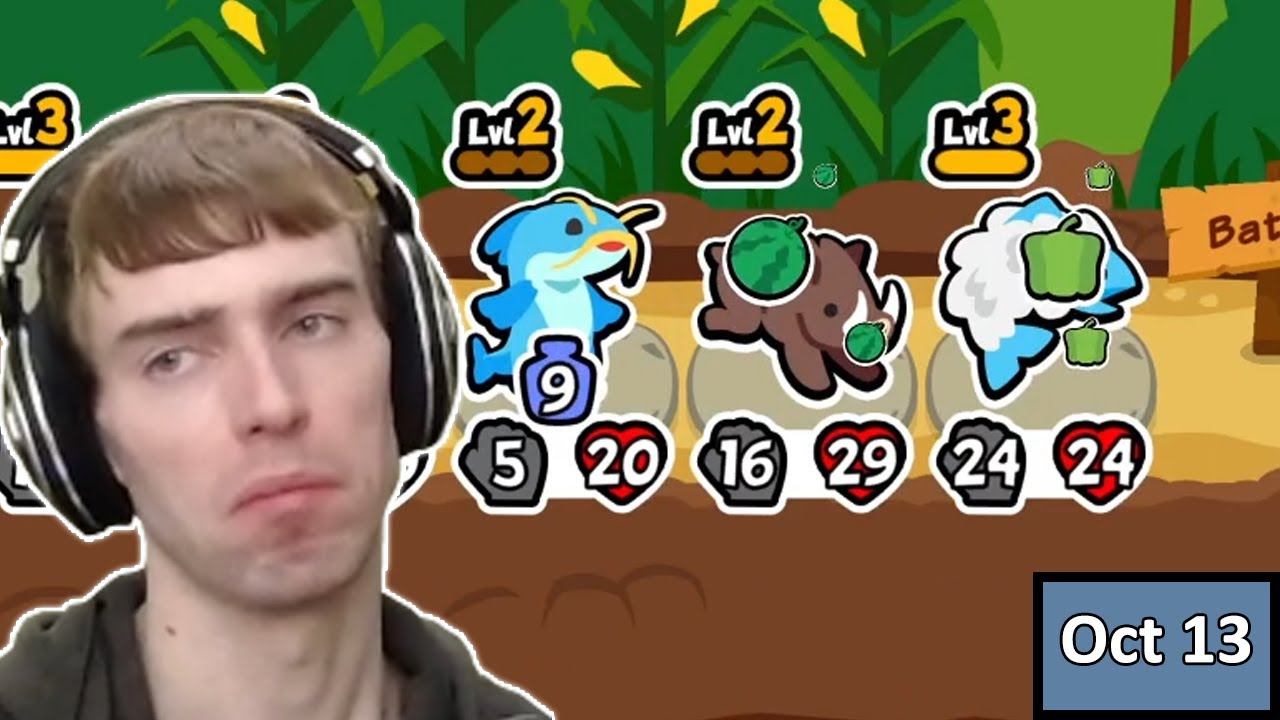 Fishing for mana and catching trumpets - Super Auto Pets - YouTube